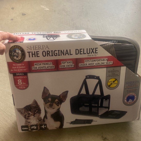 Sherpa | Cat | Nib Sherpa Original Deluxe Carrier | Poshmark